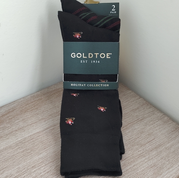 Gold Toe | Underwear & Socks | Nwt Santa Mens Holiday Socks | Poshmark